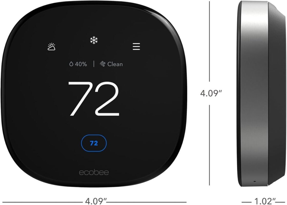 Smart Thermostat Premium with Smart Sensor and Air Quality Monitor ...